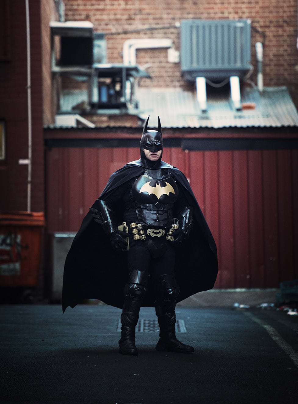 Batman Cosplay Photoshoot - Blackwood Batman - SvenStudios