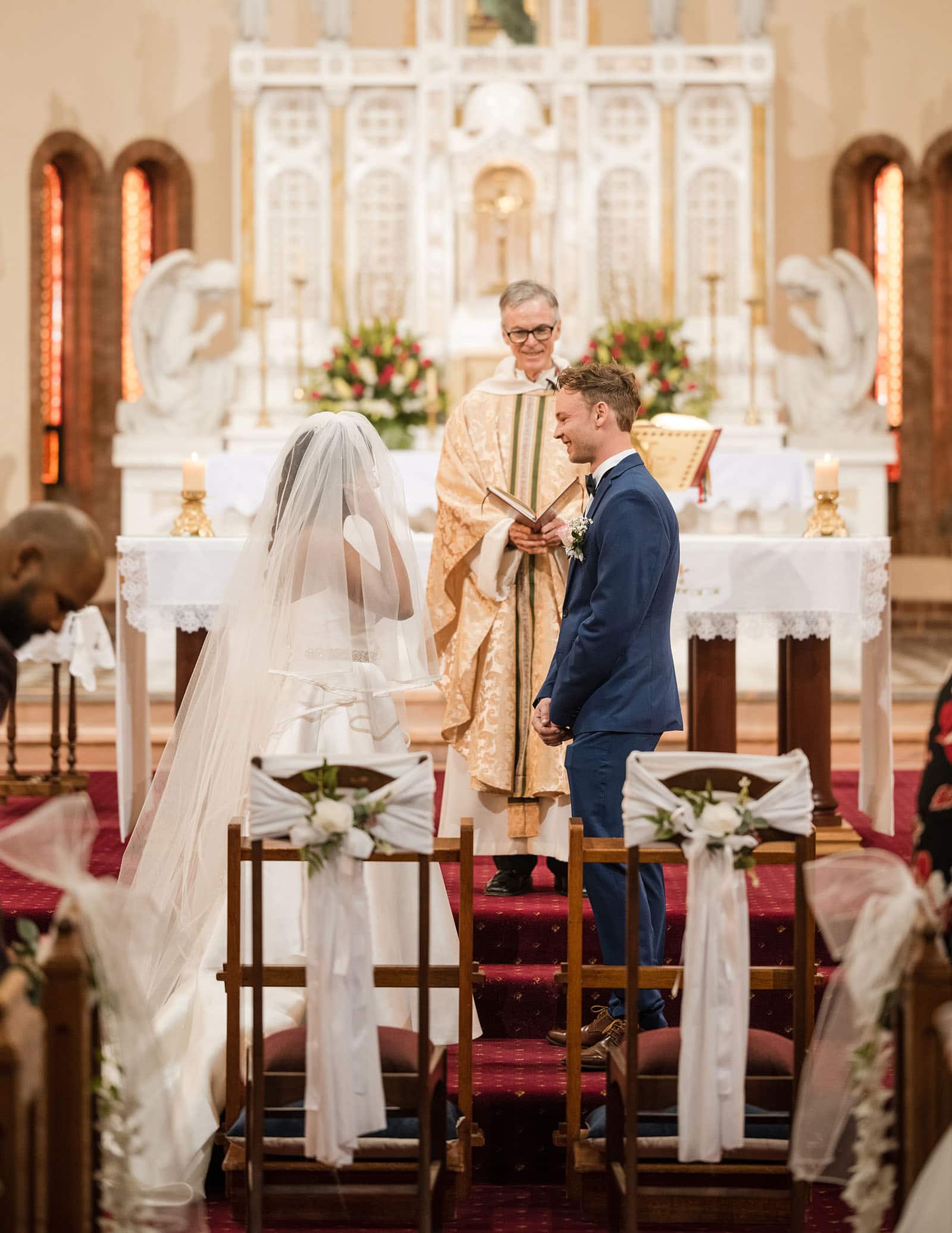Our Lady Of The Rosary Church Wedding - Lorraine & Wayne