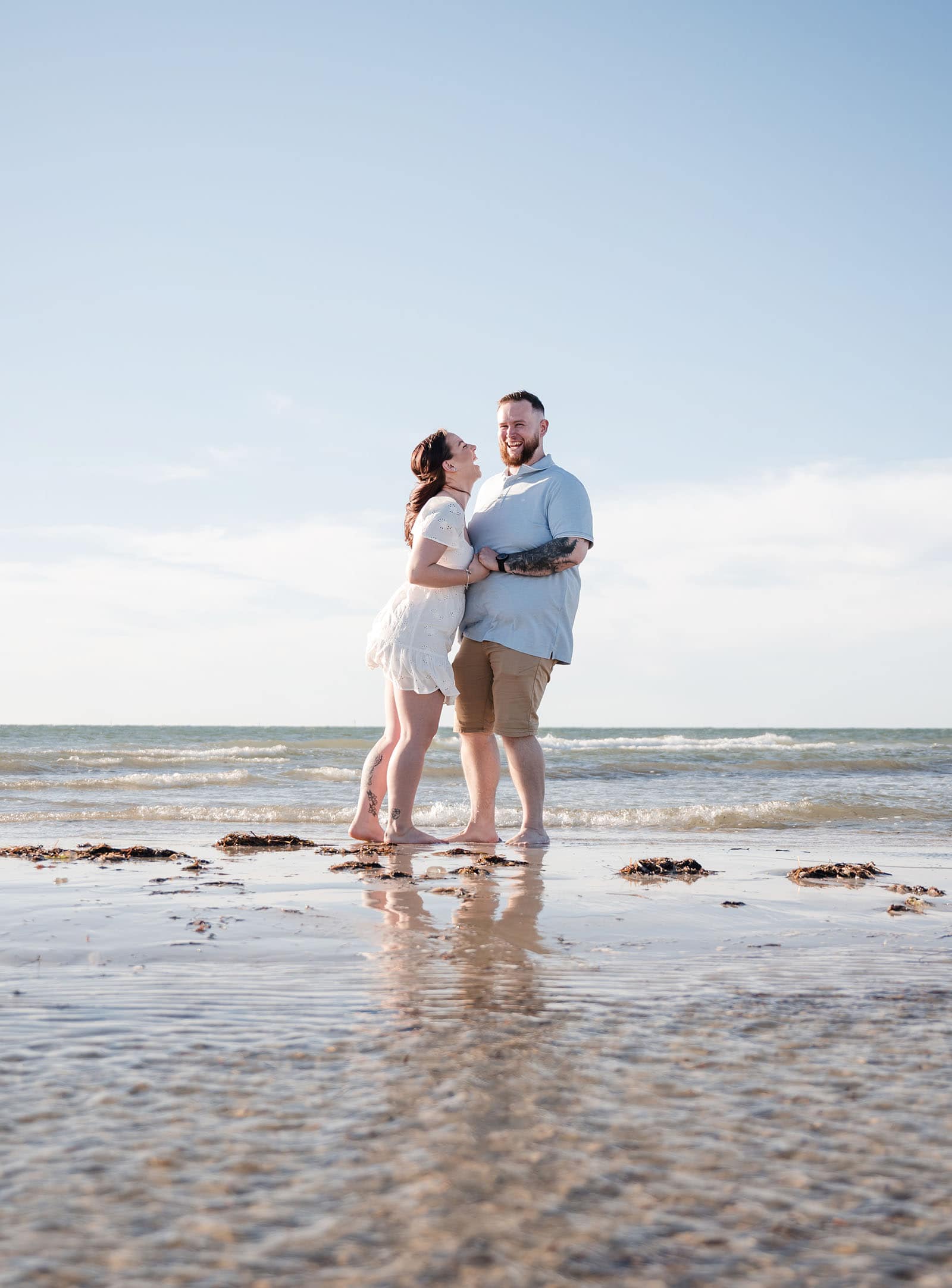 Largs Bay Engagement Shoot - Chelsea & Stephen