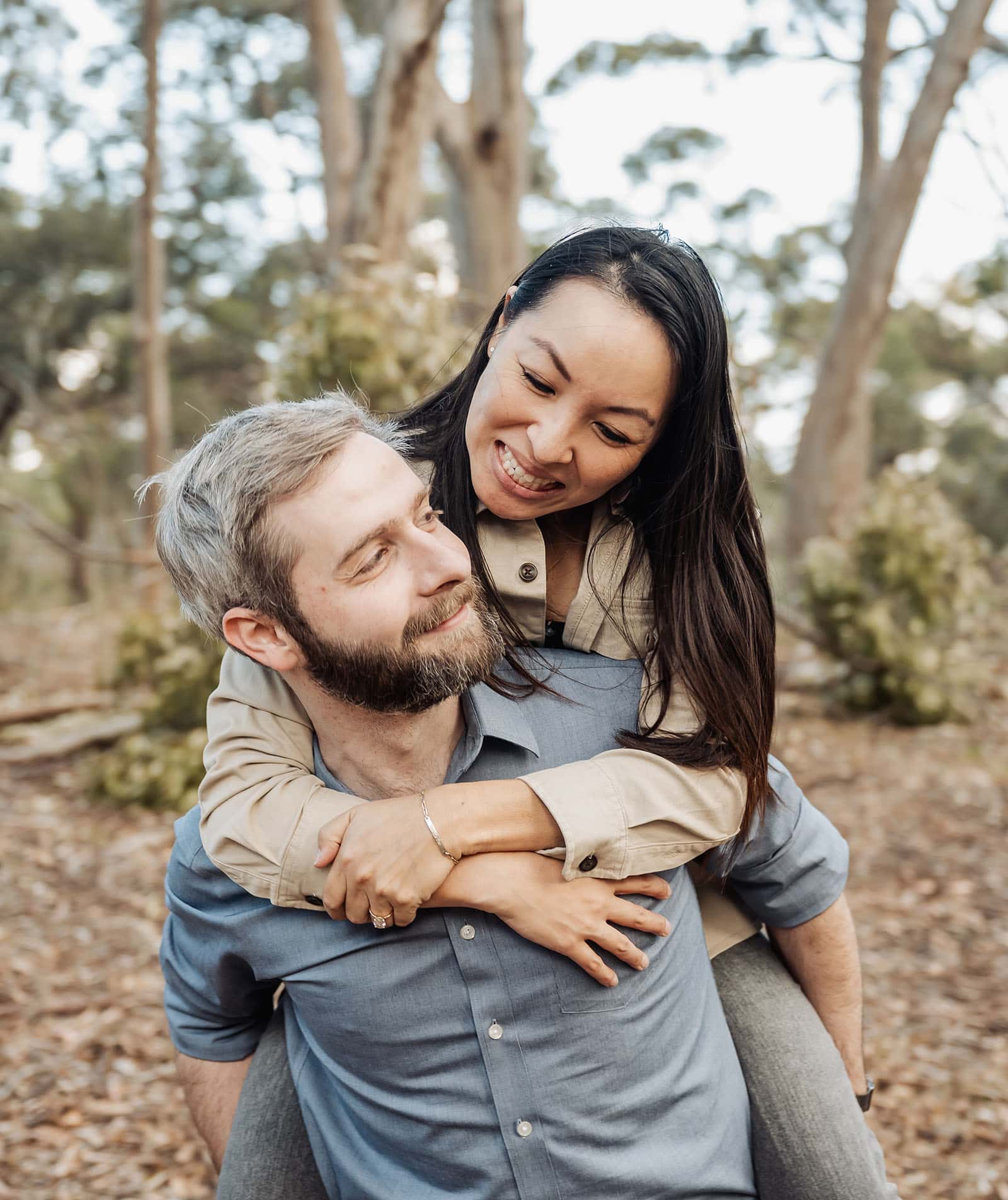 Belair National Park Engagement Shoot - Emily & James